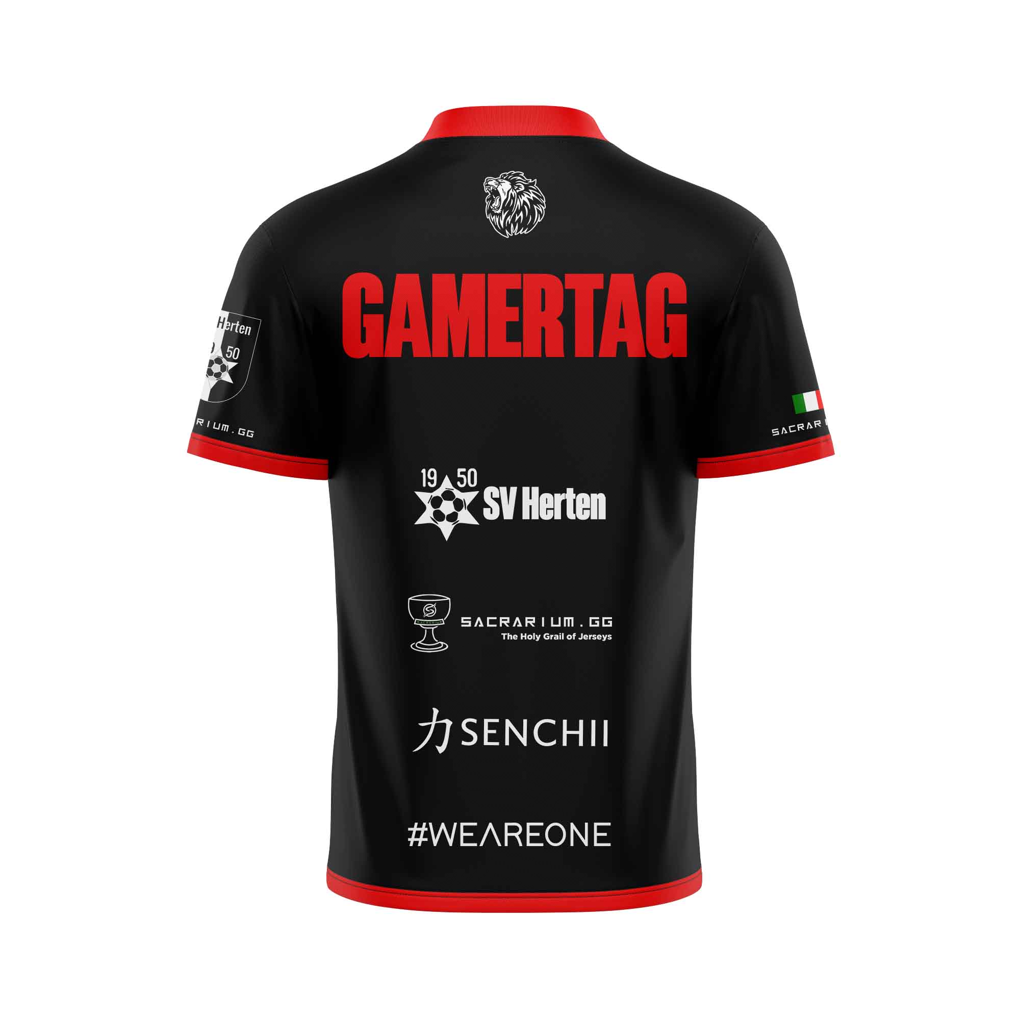 Aslantics Clean Black Esports Jersey – Sacrarium