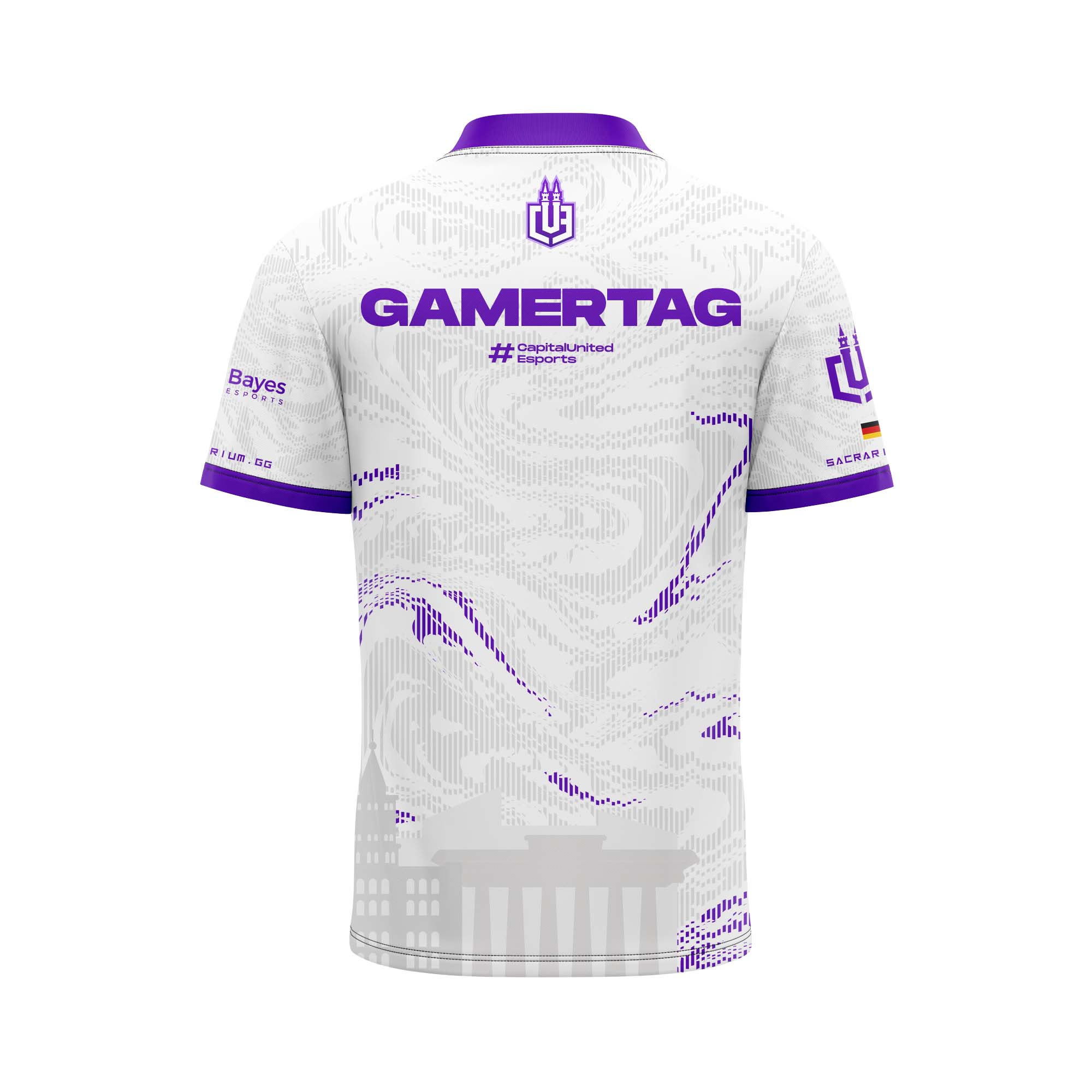 Capital White Esports Jersey – Sacrarium