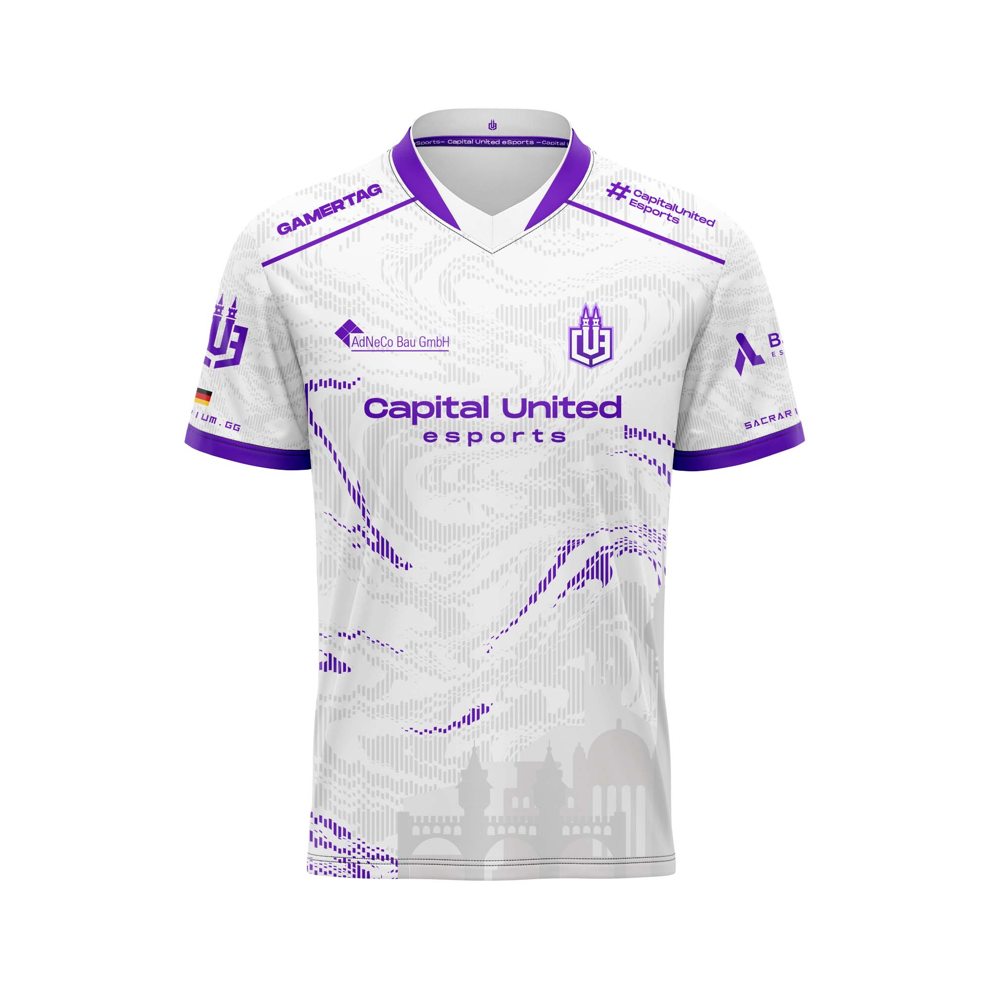 Capital White Esports Jersey – Sacrarium